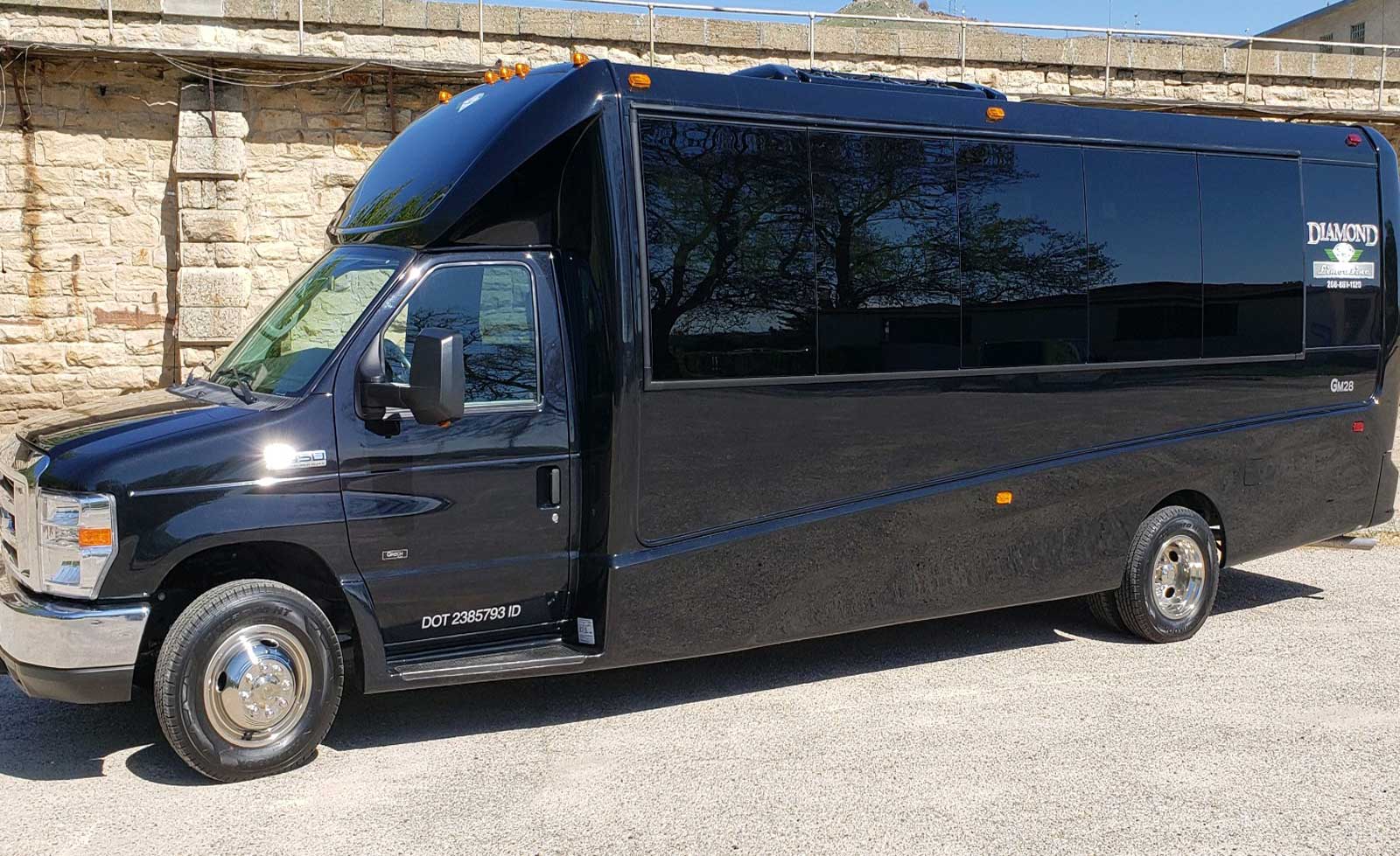 Boise Chauffeured Shuttle Bus Rental | Group Transportation